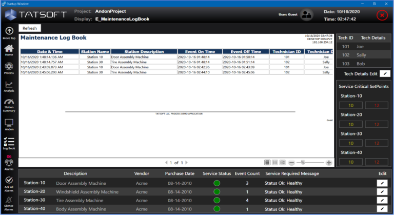 Thank you for downloading! - Tatsoft LLC | FrameworX